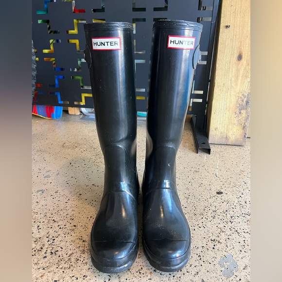 Hunter | Shoes | Hunter Tall Original Wellies In Womens 7 | Poshmark